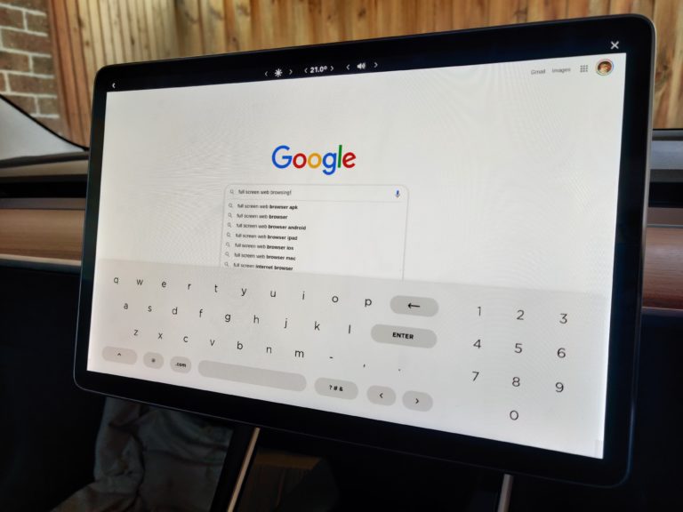 Tesla Web Browser: How To Browse Full Screen (2022) - ALEX SHOOLMAN